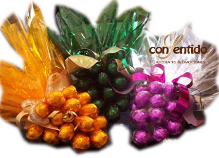 Como elaborar un gajo de uvas con globos - Imagui